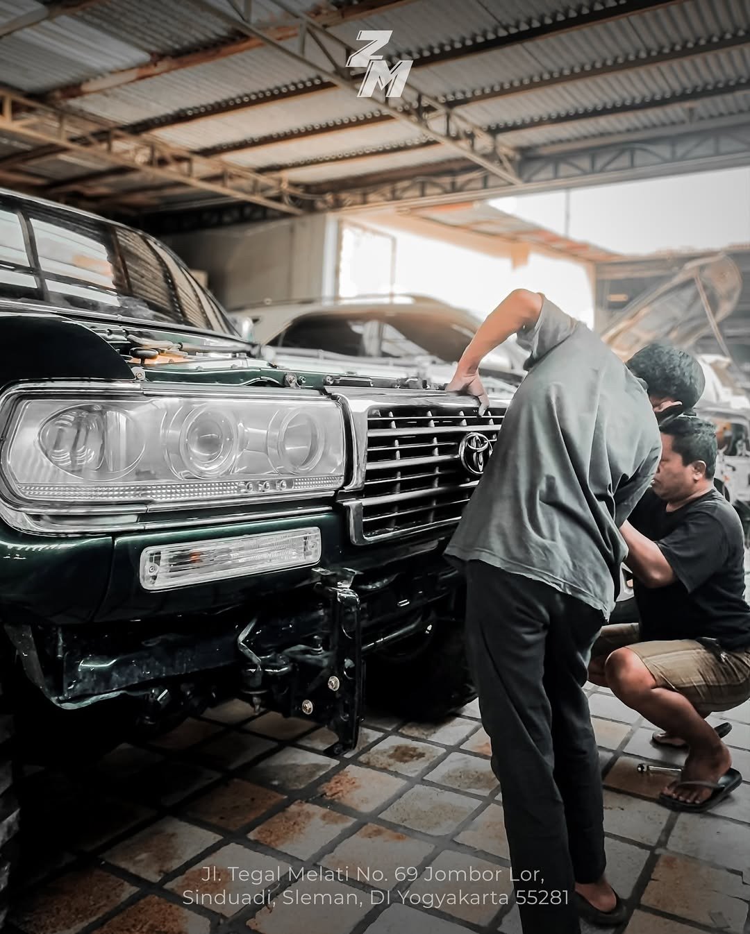 Restorasi Toyota Land Cruiser VX 80: Detail Treatment